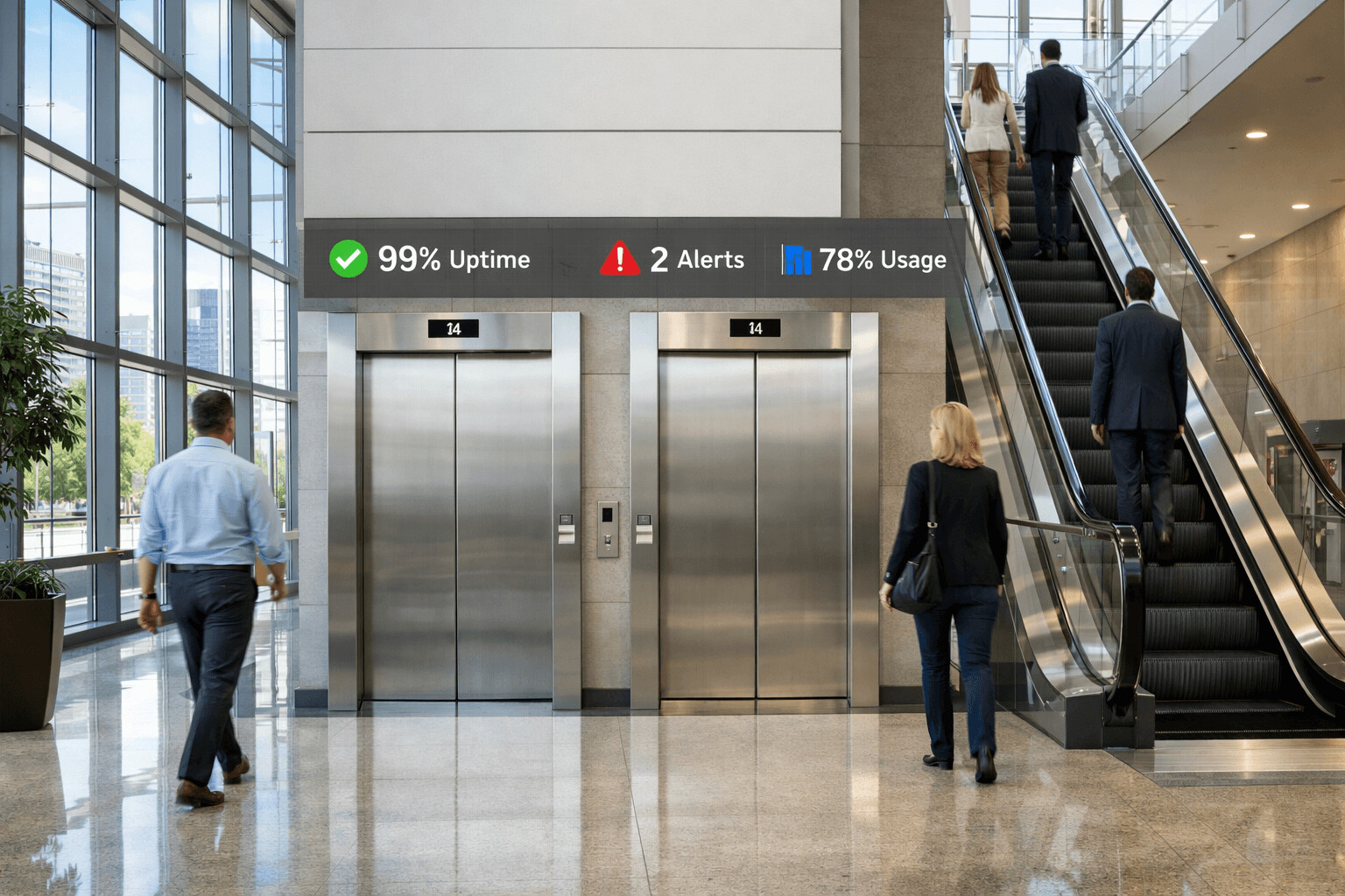 Elevator & Escalator Monitoring Platform | DATOMS